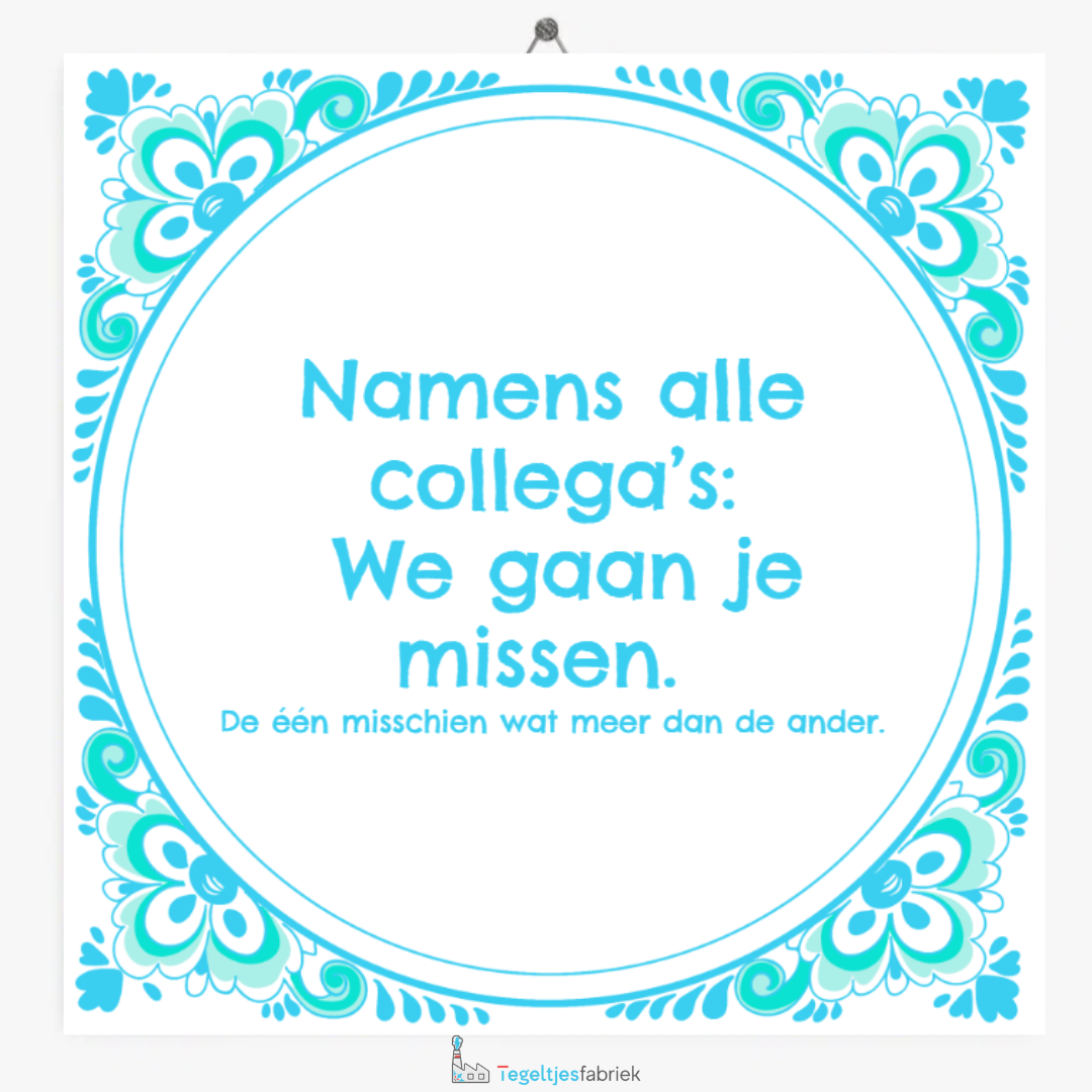 Inspiratie voor tekst voor op een tegeltje - Tegeltjesfabriek
